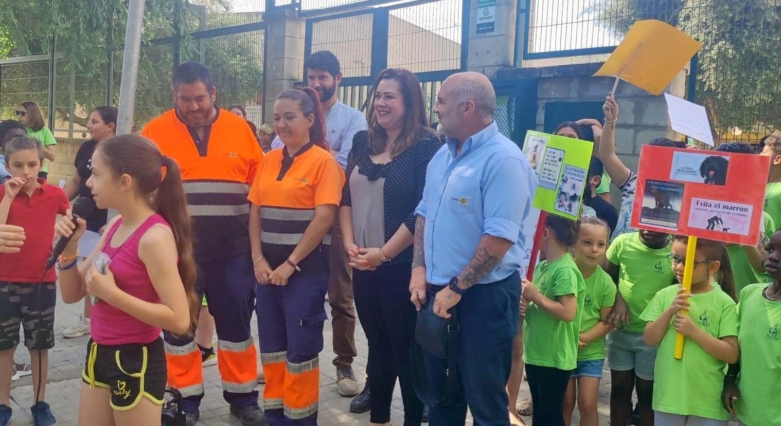 El CEIP Adriano del Valle, el EEI Julio César y el IES Pablo Picasso ...