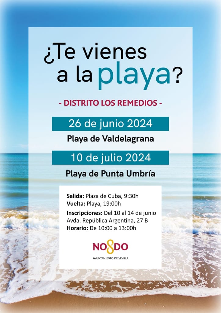 Viajes a la playa Valdelagrana y Punta Umbría — Los Remedios